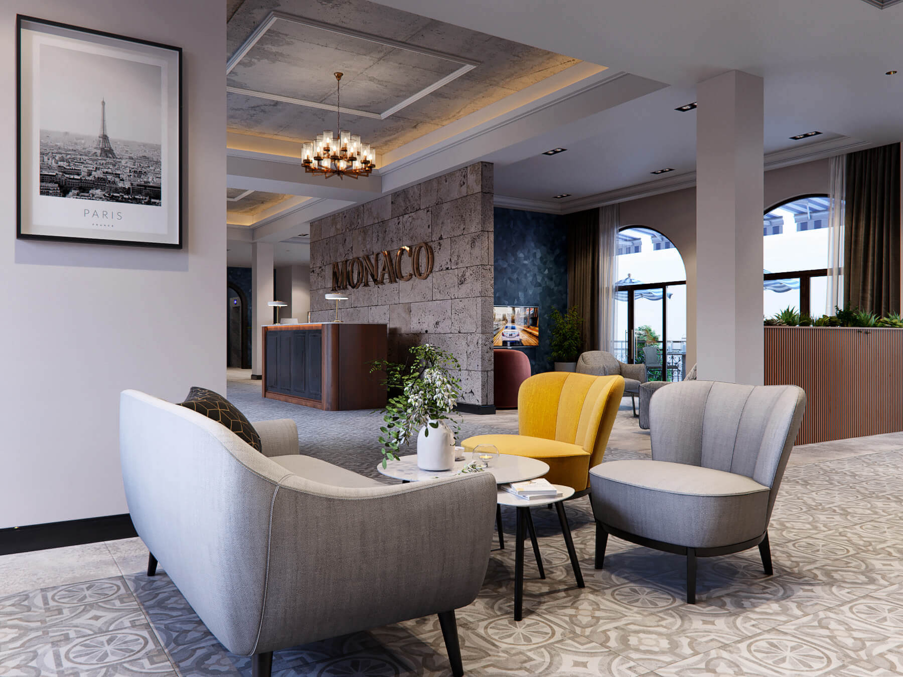 Жилой комплекс «Монако» — Архитектура и стиль